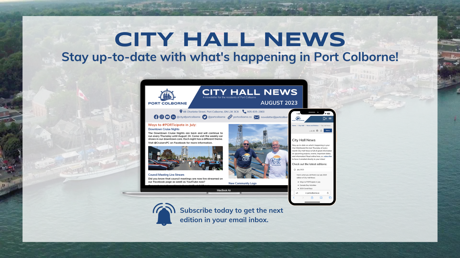 City Hall News - August 2023 - City of Port Colborne