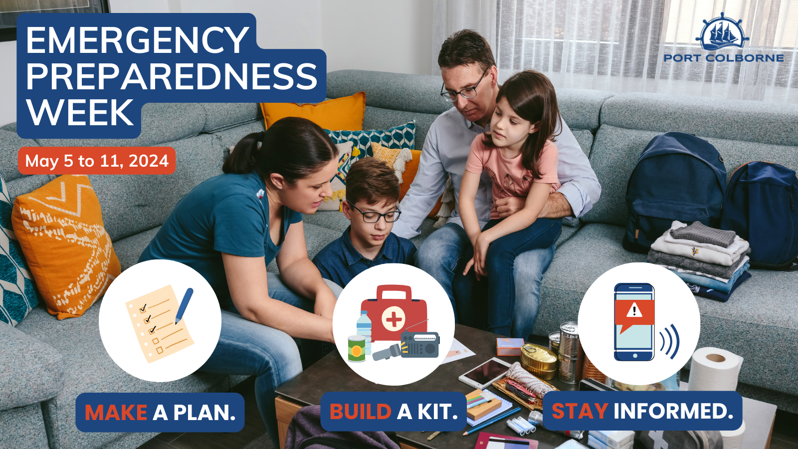 Emergency Preparedness Week begins May 5 - City of Port Colborne