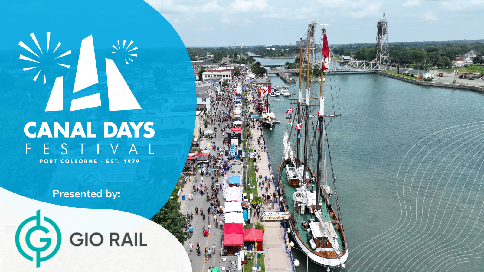 Canal Days Marine Heritage Festival welcomes GIO Rail as the presenting ...